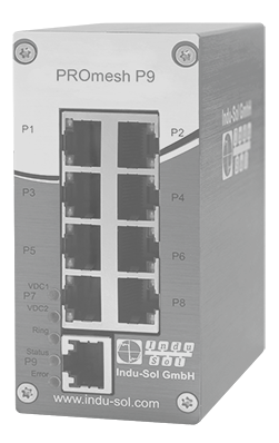 PROmesh: Managed und unmanaged Switches für Industrie-Netzwerke | Indu-Sol